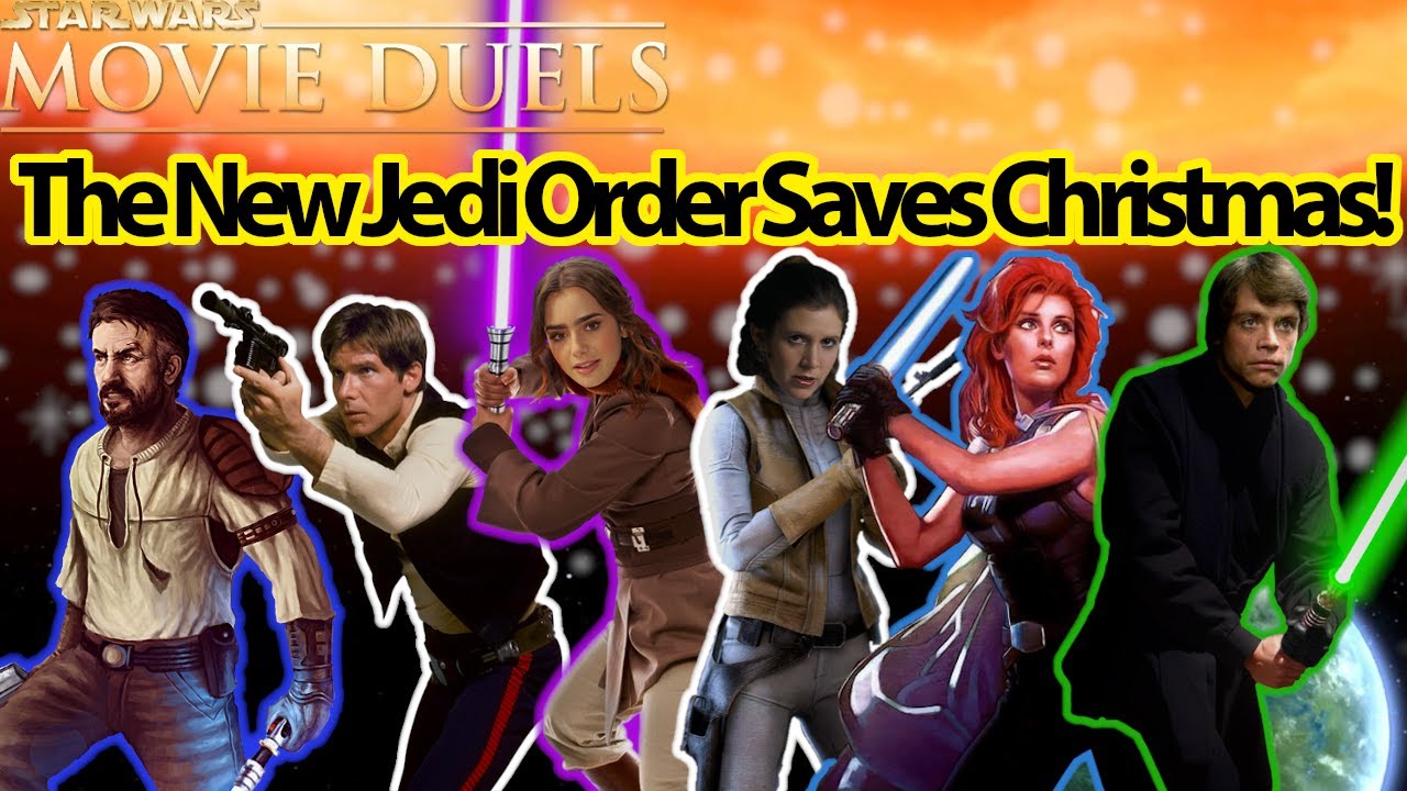 The New Jedi Order saves Christmas! (Movie Duels Remastered) Christmas ...