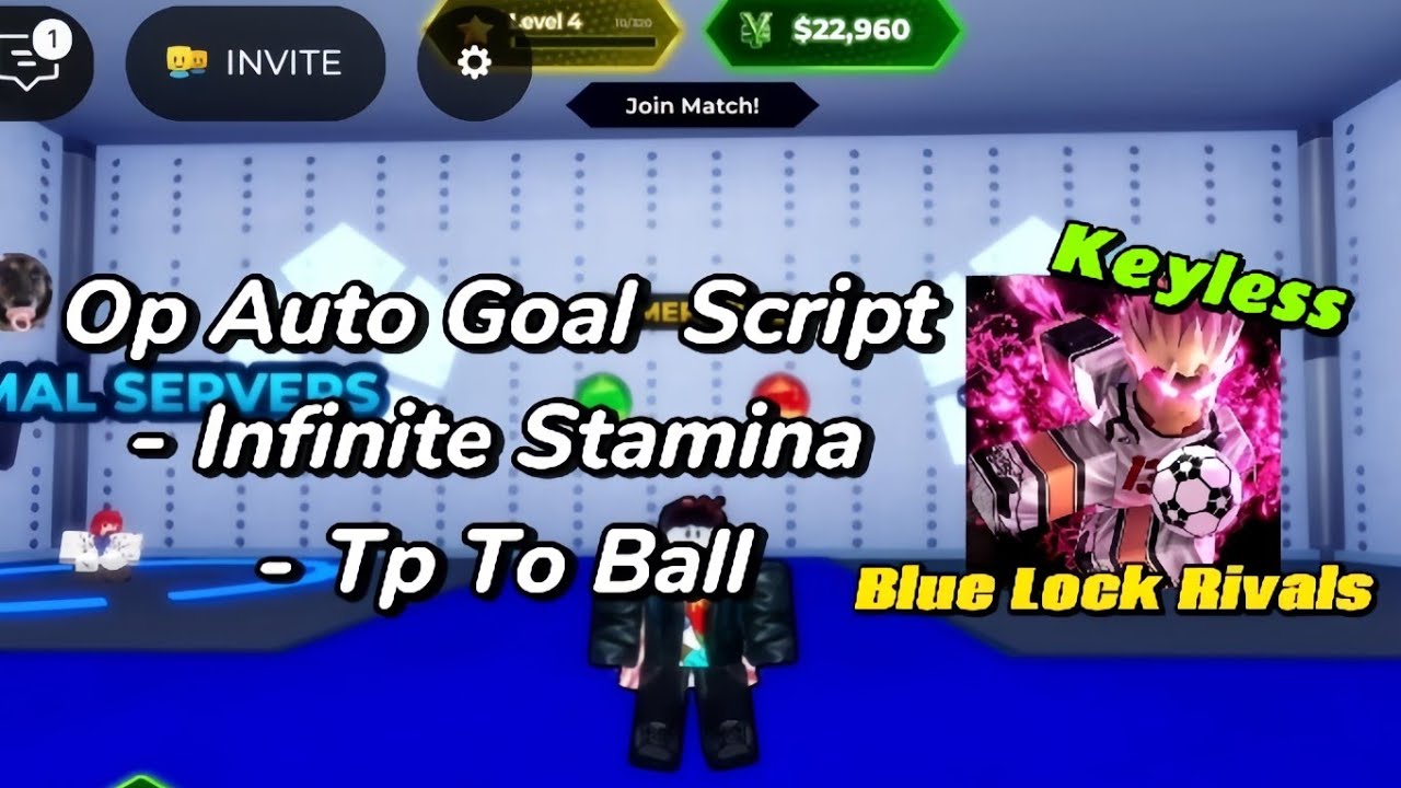 [KEYLESS] Blue Lock Rivals Script Keyless Op Auto Goal And Tp To Ball ...