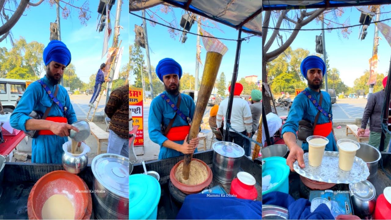 MOST Healthiest Drink " Shardai " Making 🥰🥛 | Amritsar Street Food ...