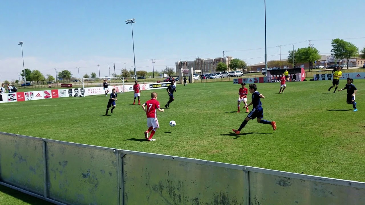 GA CUP fc dallas academy 06 2018 - YouTube