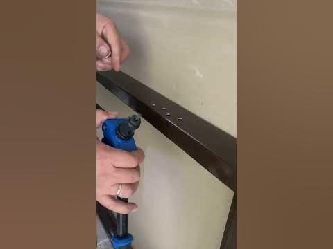 Крепление петли к металлу без сварки и саморезов. - YouTube