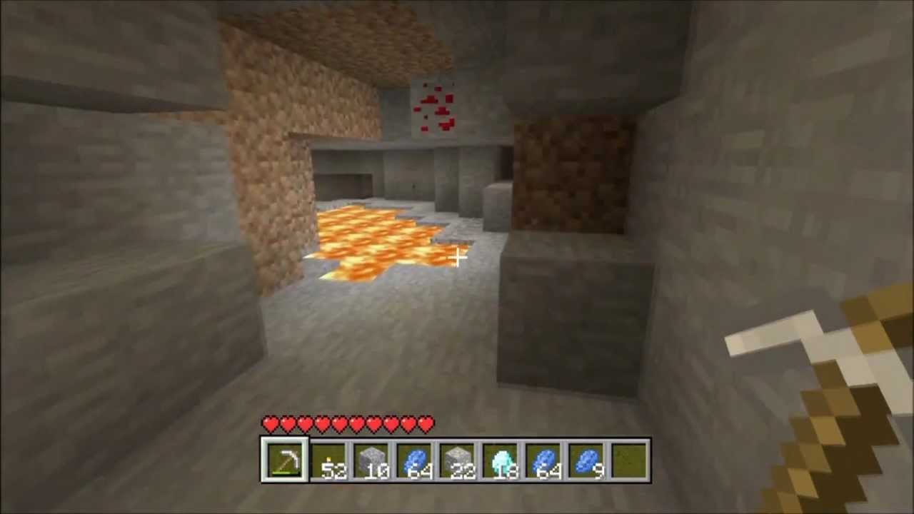 Minecraft Xbox 360: Diamond Map Seed - YouTube