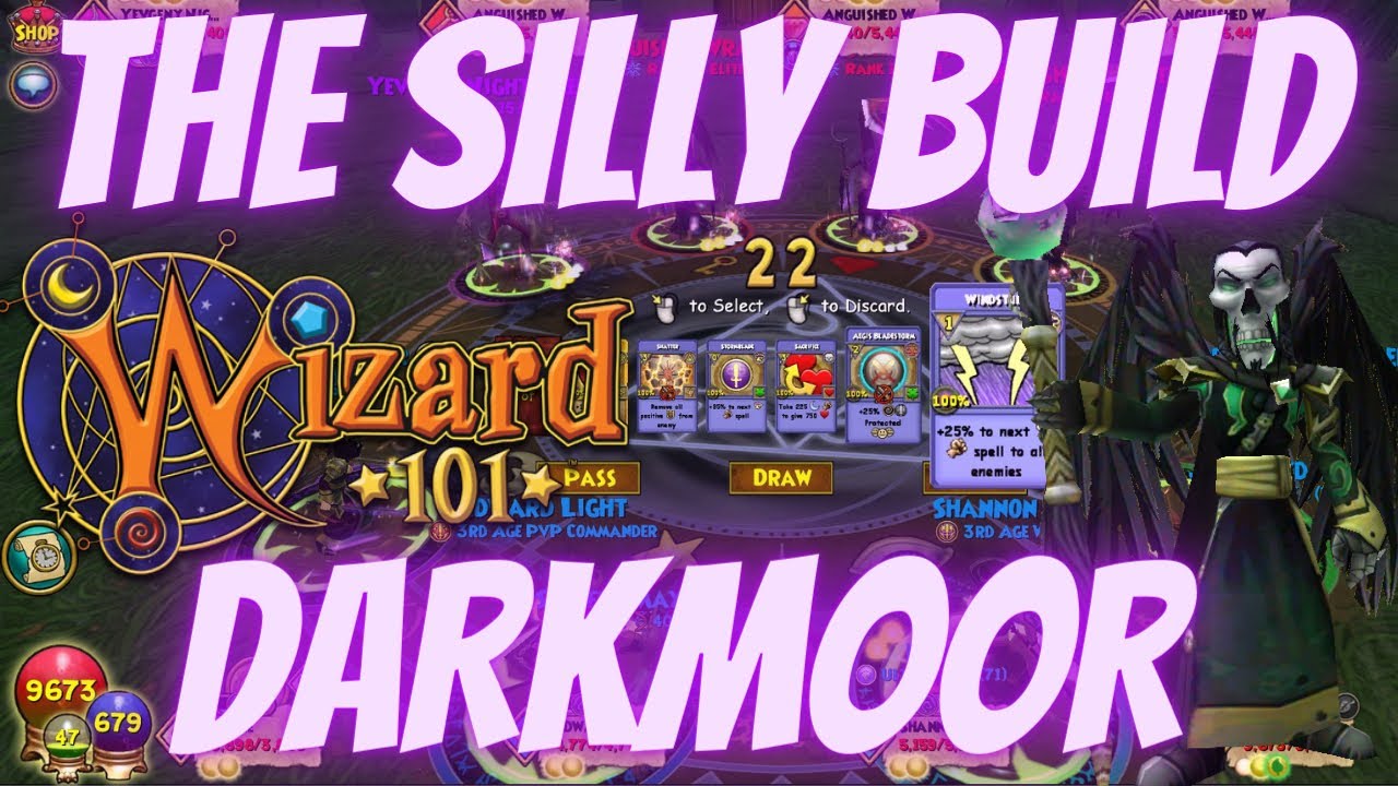 Wizard101 | The Silly Darkmoor Gear Build, IT WORKS! - YouTube