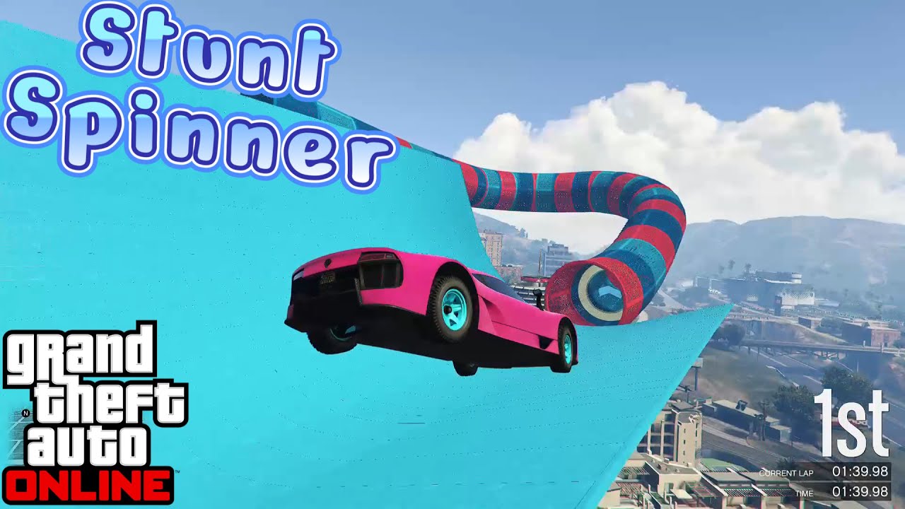 Gta Racing Stunt Spinner - YouTube