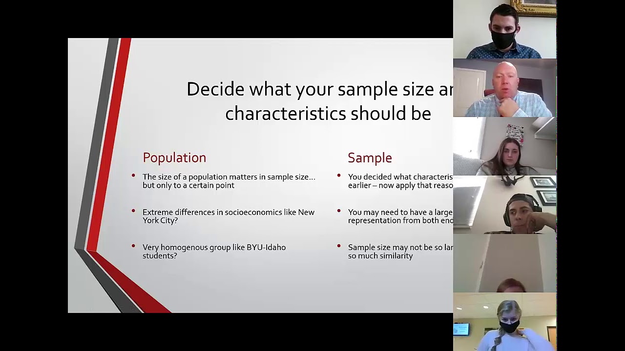 Creating a Program Evaluation (Public Health) Sampling Plan - YouTube