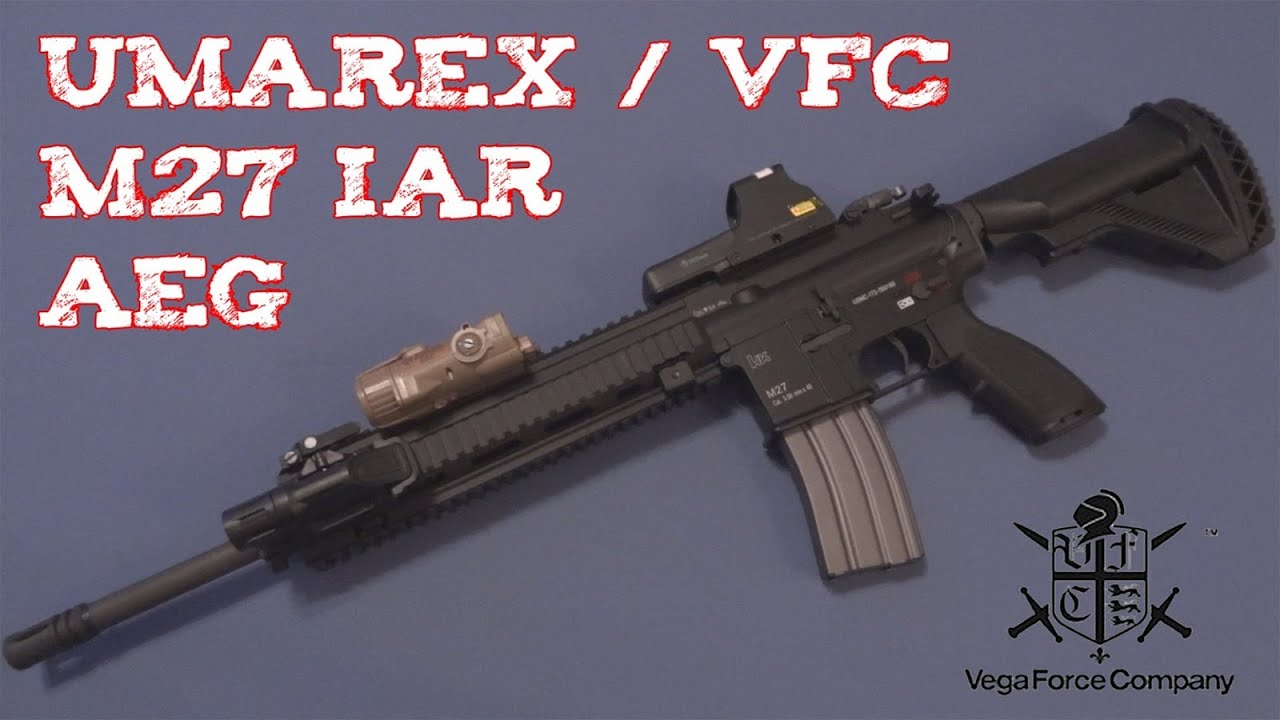 (Review) Umarex / VFC M27 IAR AEG - YouTube
