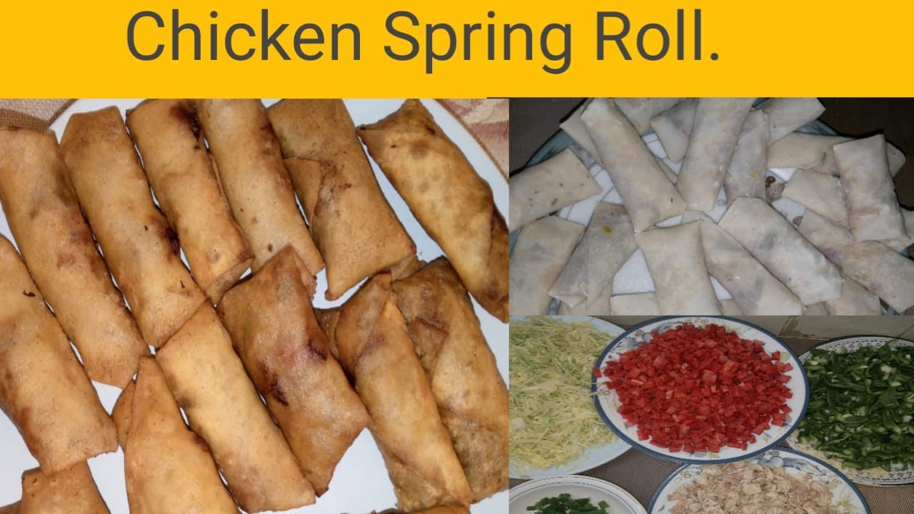 Crispy Spring Roll Recipe |Make & Freeze Ramadan Special Recipe | Mini ...
