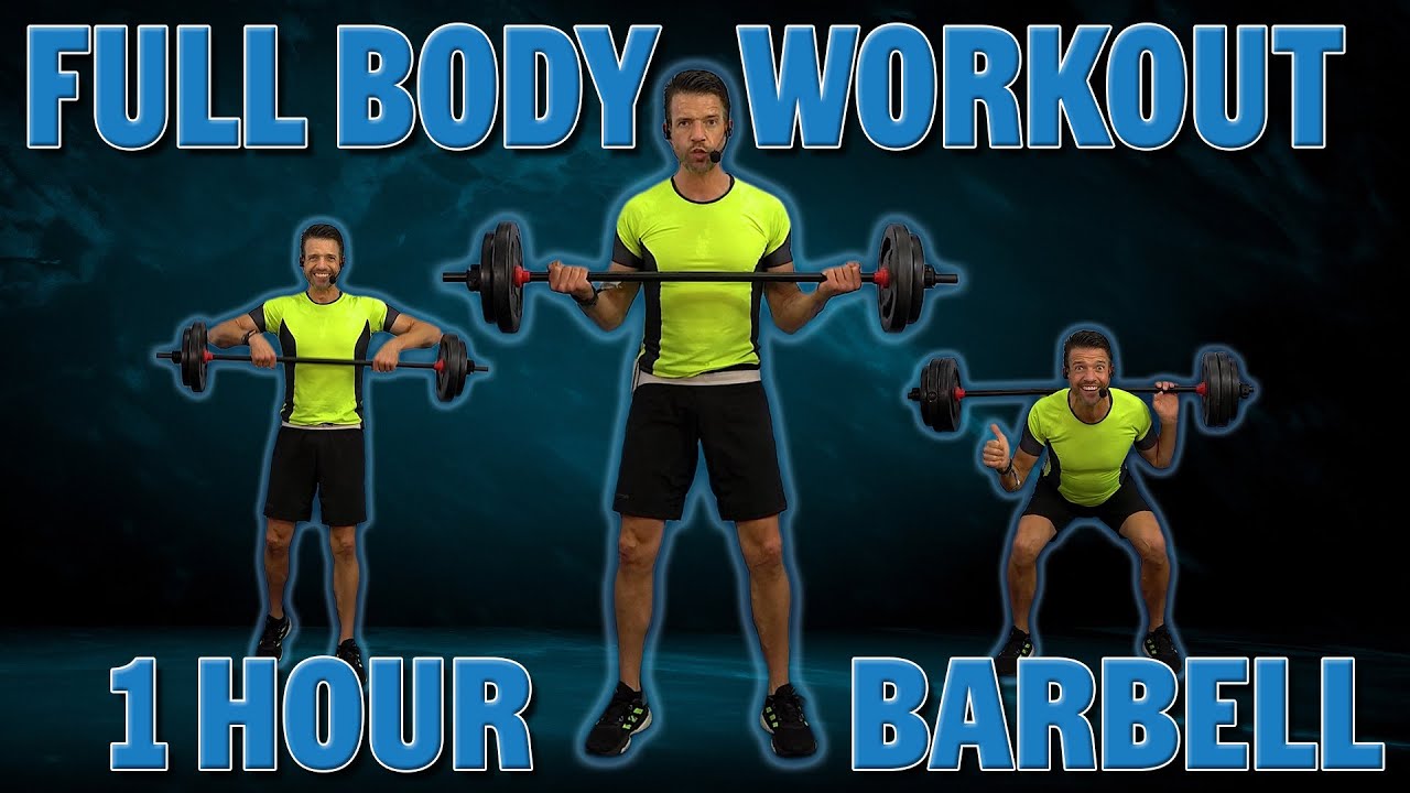 Full Body Pump Workout With Dumbbels or Barbell | Let's Move Strength ...