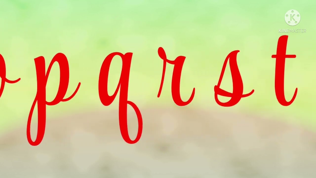 Alphabet Song 6 (Rendition) - YouTube