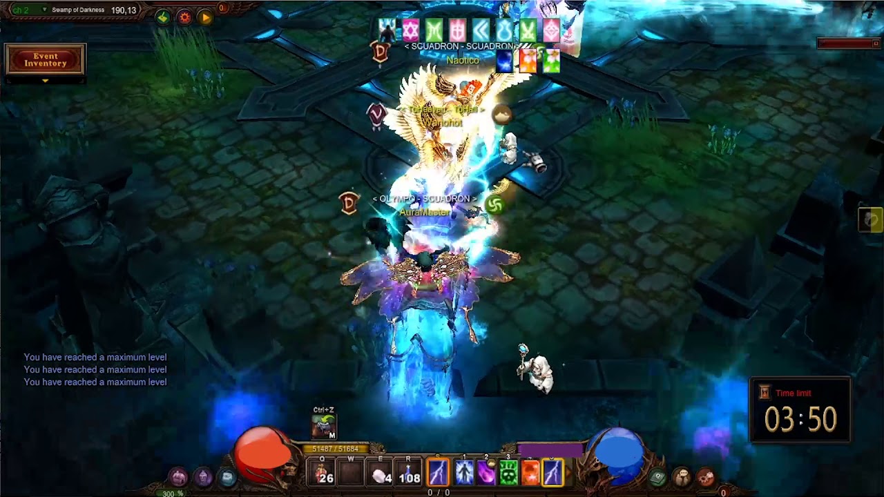 Soul Wizard lvl Max FIGHT IN HUNT - YouTube