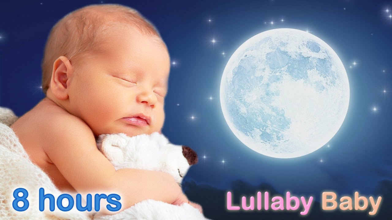 8 HOURS Lullaby for Babies To Go To Sleep 🌛 Sleep Music for Babies 😴 ...