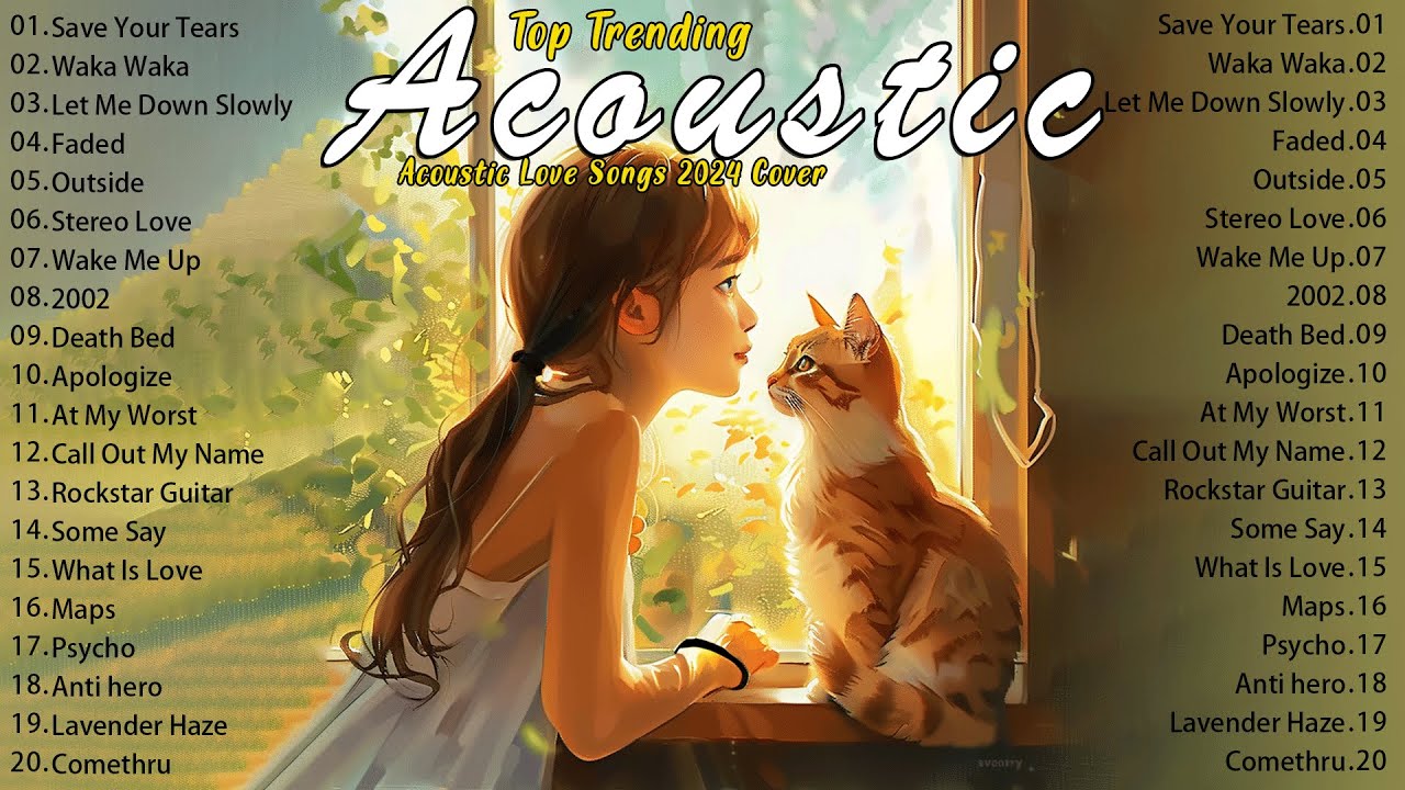 Top Viral Acoustic Love Songs Right Now 🦋 Chill English Acoustic Songs ...