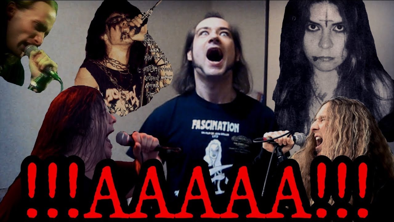 60+ Craziest Extreme Metal Screams by 12 Old School Singers ...