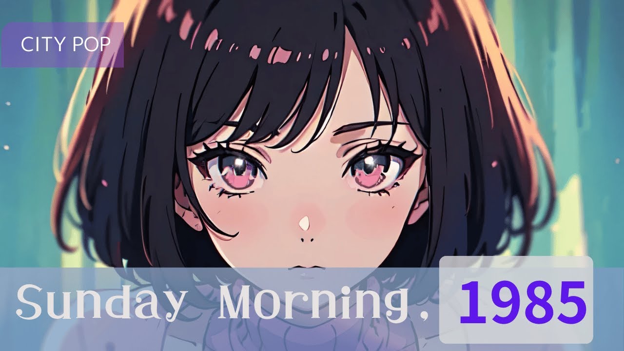 [80's City Pop🎵] Sunday Morning, 1985｜80’s City Pop A Quiet Sunday – 静か ...