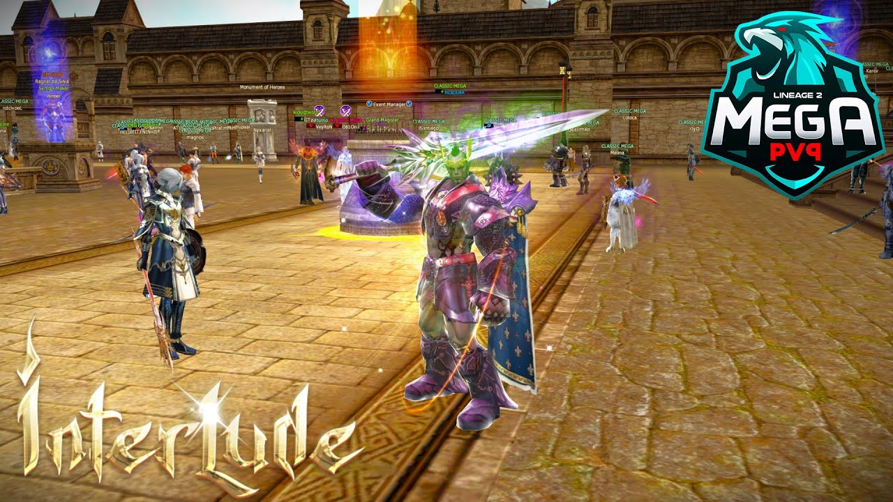 PRIMEIRO SERVIDOR POR MENSALIDADE DO MUNDO! - LINEAGE 2 MEGAPVP - YouTube