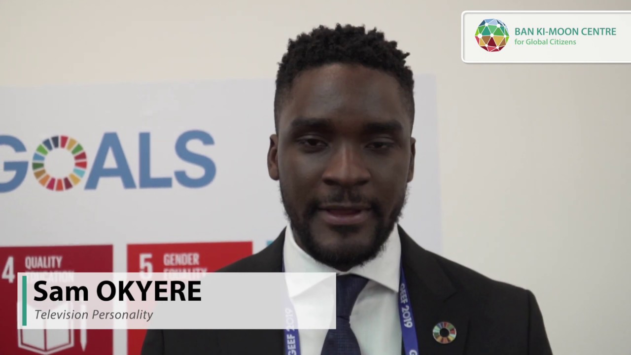 What does Korean TV star Sam Okyere think of global citizenship? - YouTube