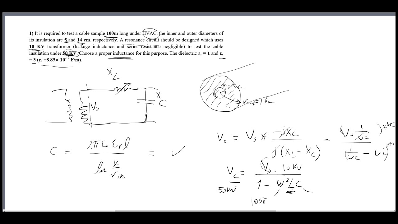 EPE3040 - High Voltage - HV Generation - Sheet 1 - YouTube