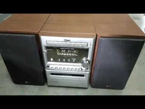 test LG mini compo - YouTube