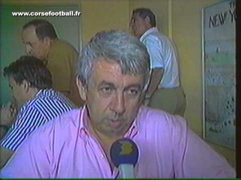 SC BASTIA 91/92 . Election Jean-François FILIPPI à la présidence - YouTube