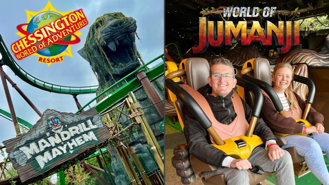 Mandrill Mayhem FIRST RIDE & Review - World Of JUMANJI Chessington ...