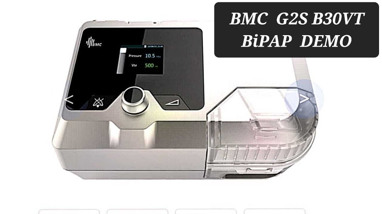 BMC BiPAP G2S B30VT CONTACT: 93101 81315, 93500 81315 - YouTube