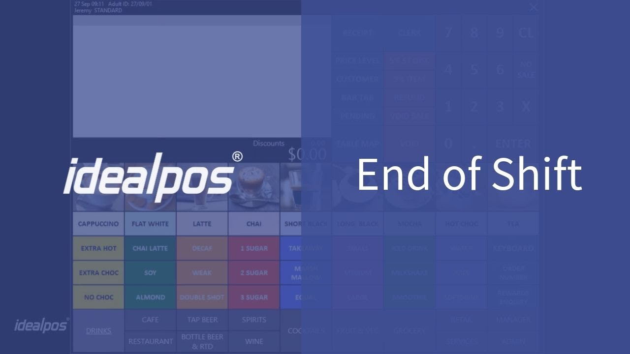 End of Shift | Idealpos 7.1 Overview - YouTube