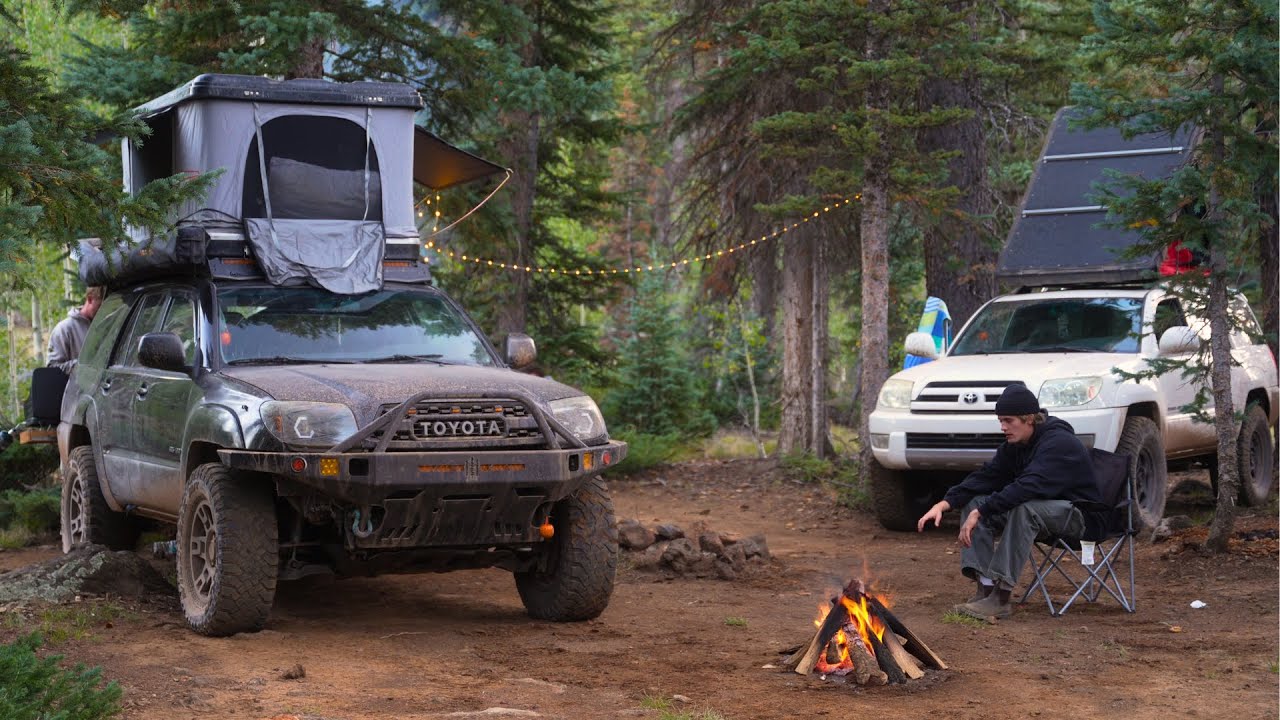 Wild Truck Camping in Forest | Overlanding Adventure - YouTube