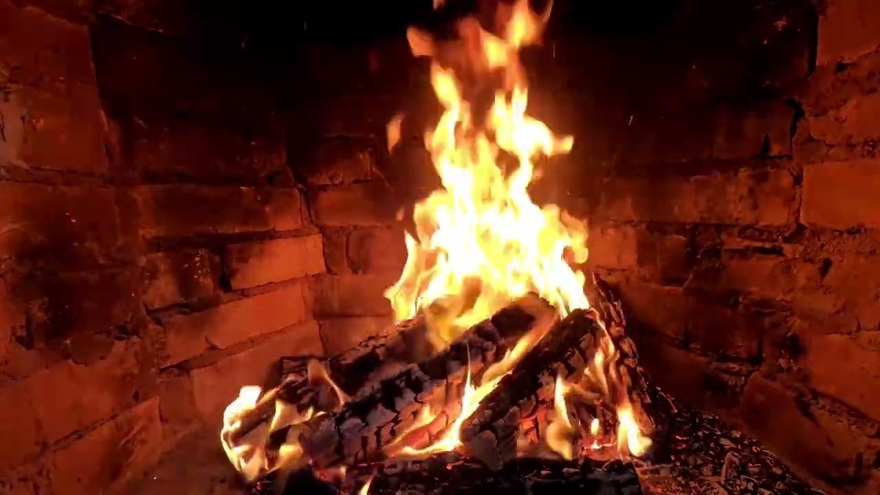 Fireplace Gif Full Screen