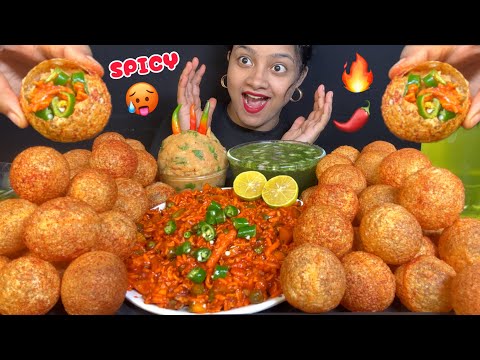 NEPALI STREET FOOD CHALLENGE | GILO CHATPATE | CHILLI PANI PURI 🥵 MUKBANG VIDEOS, BIG BITES 🌶️😋