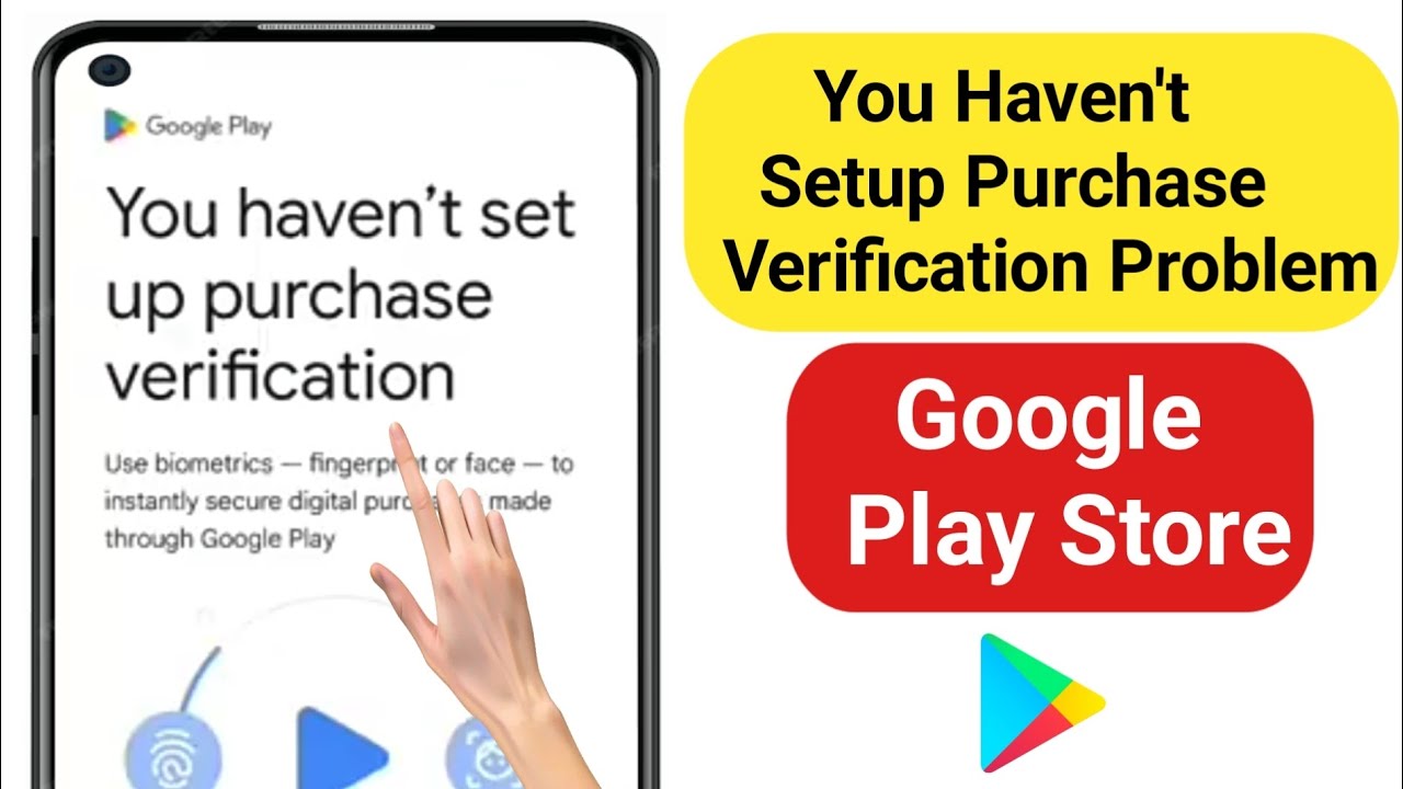 Fixed You haven't set up purchase verification | You haven't setup ...