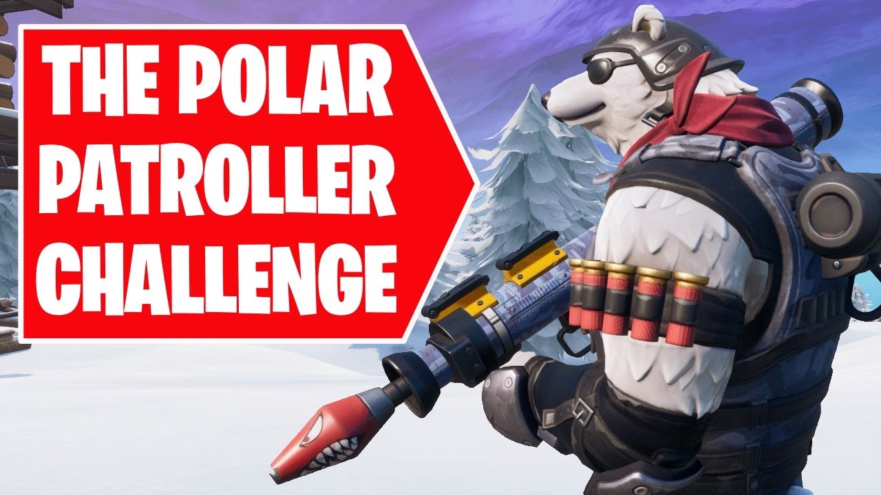 The Fortnite Polar Patroller Challenge - YouTube