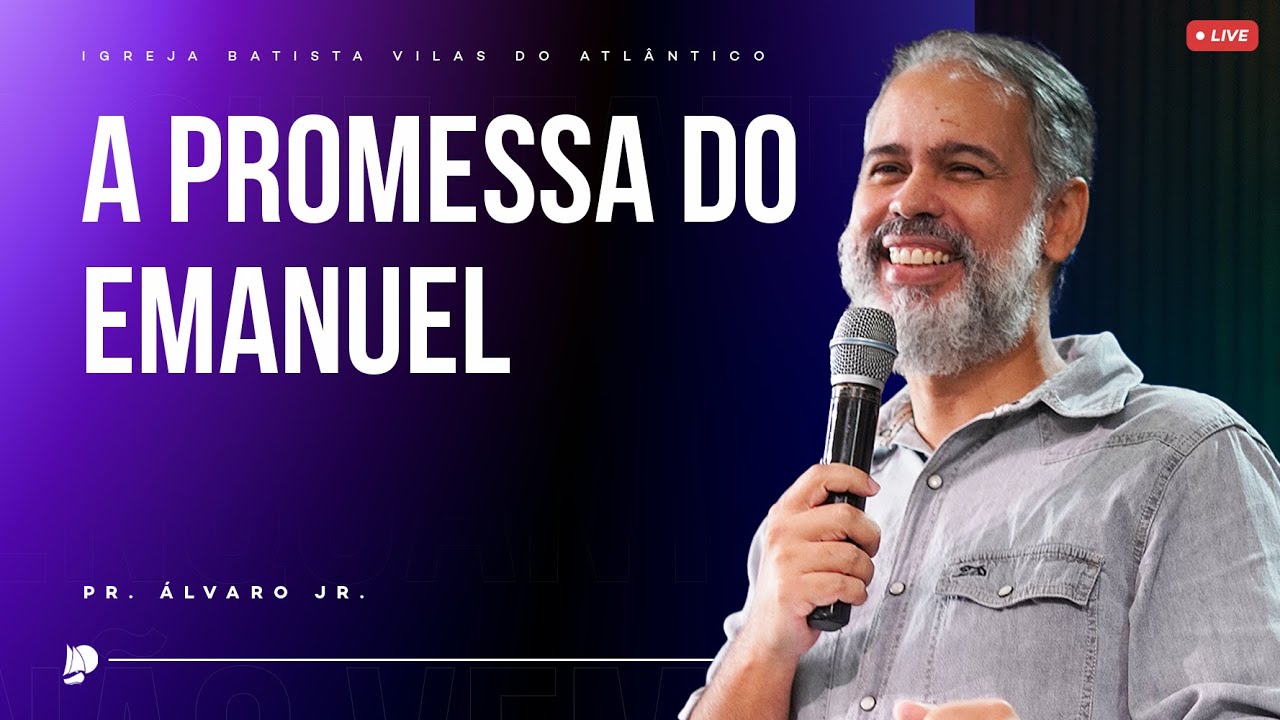 Culto IBVA | A Promessa do Emanuel | Pr. Álvaro Jr. - 01/12/24 - YouTube