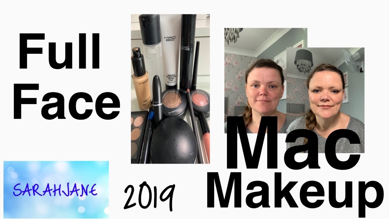 full face of mac makeup - YouTube
