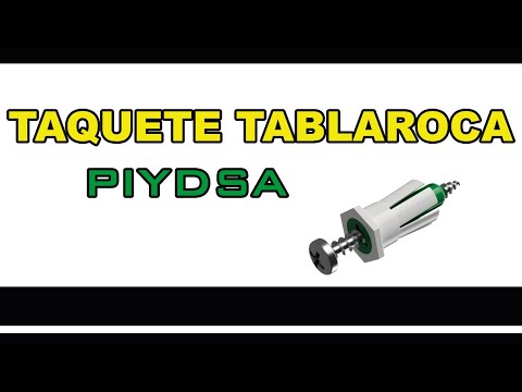 Taquete Tablaroca PIYDSA