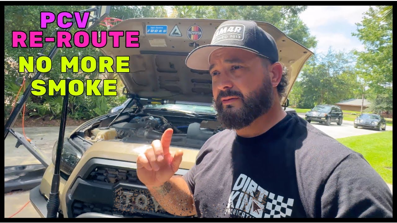 RM Engineering PCV Re Route on a 3rd Gen Tacoma - YouTube