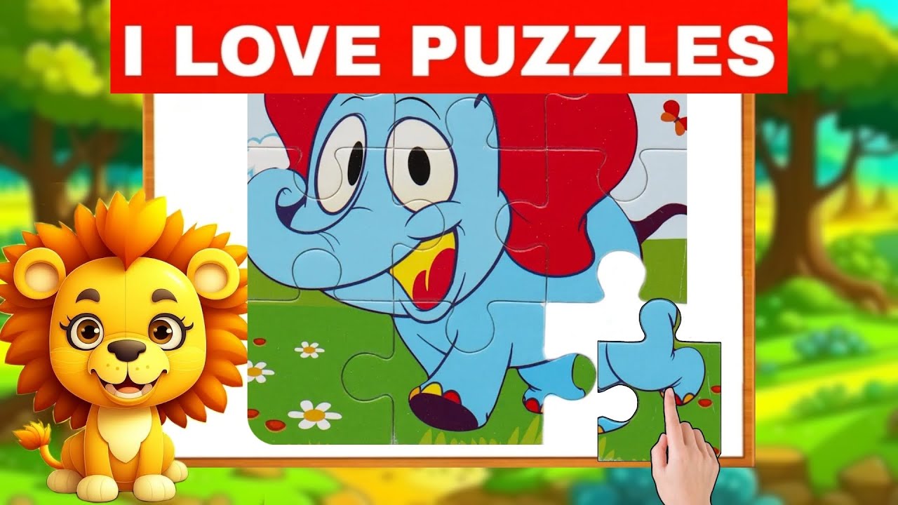 Playing Jigsaw Puzzle 14 | Puzzle Kids - YouTube
