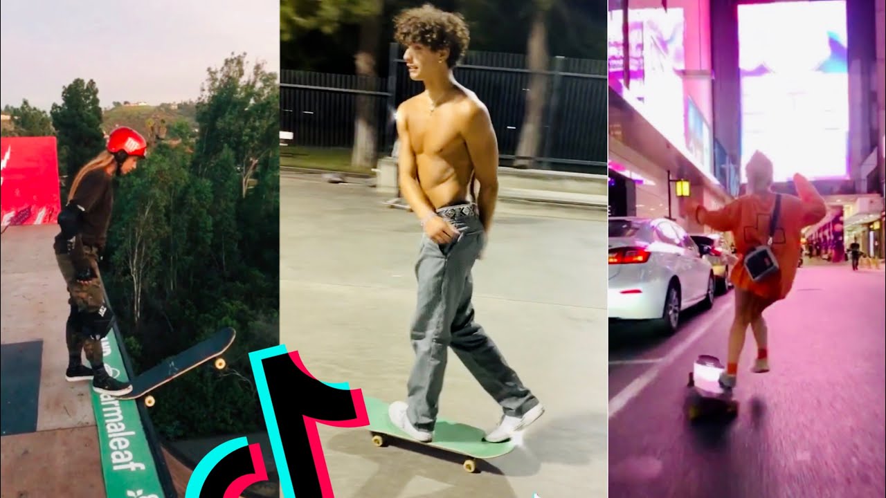 Skateboarding Tiktoks That Made Trump Ban It Youtube