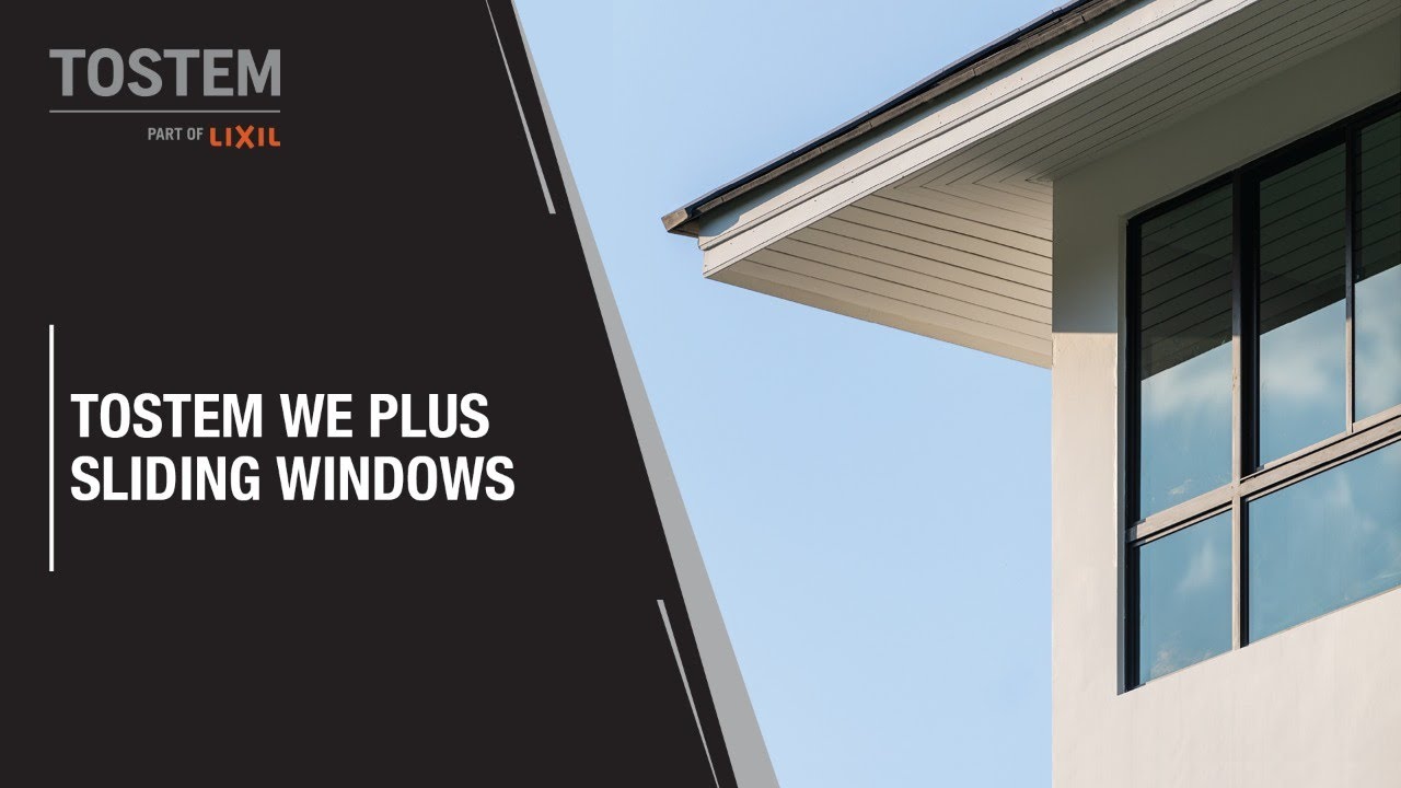 TOSTEM WE PLUS Sliding Windows - YouTube