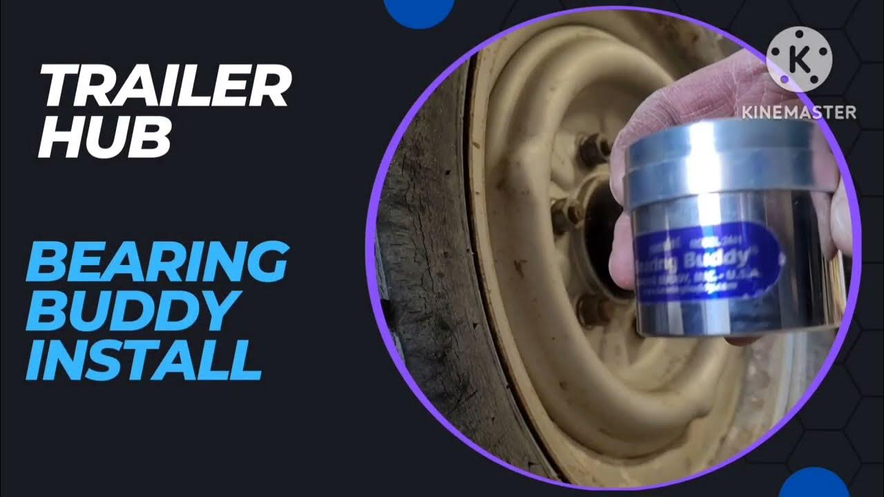 Measuring for and installing bearing buddies - YouTube