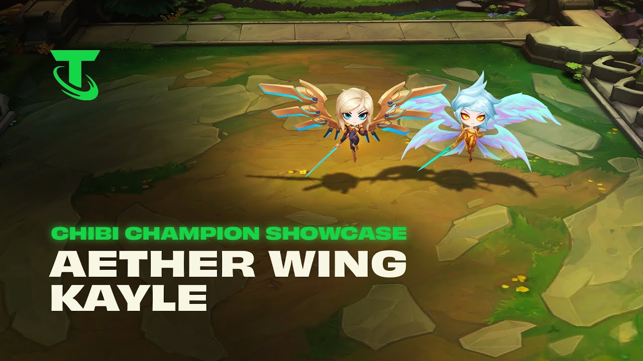 Aether Wing Kayle | Chibi Champion Showcase - Teamfight Tactics - YouTube