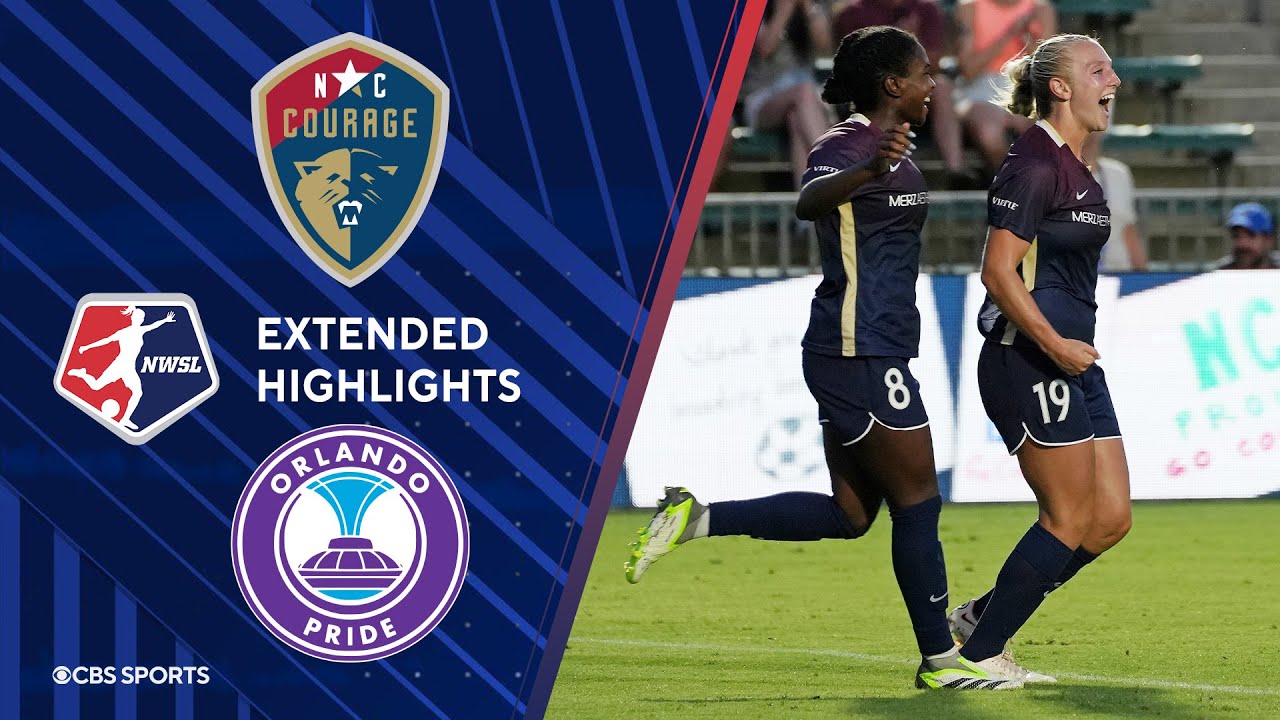 North Carolina Courage vs. Orlando Pride: Extended Highlights | NWSL ...