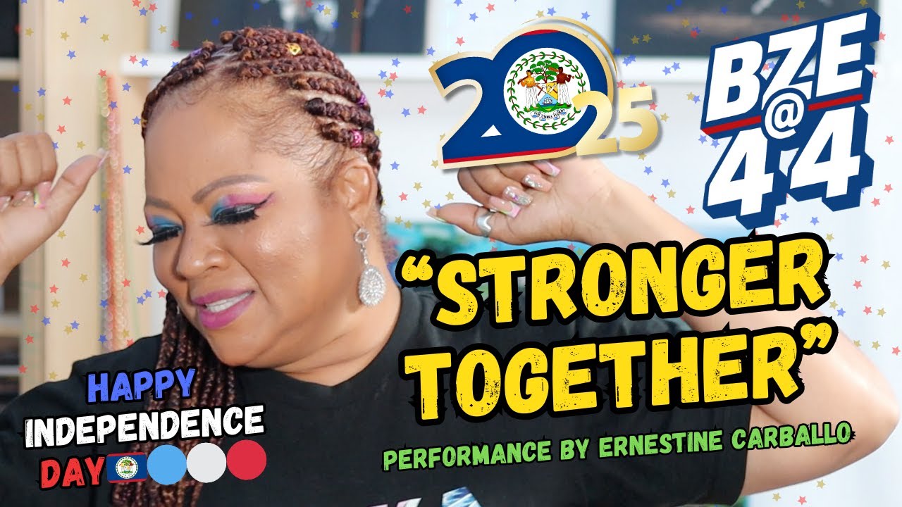 Ernestine Carballo - "Stronger Together" Belize @ 44 performance - YouTube