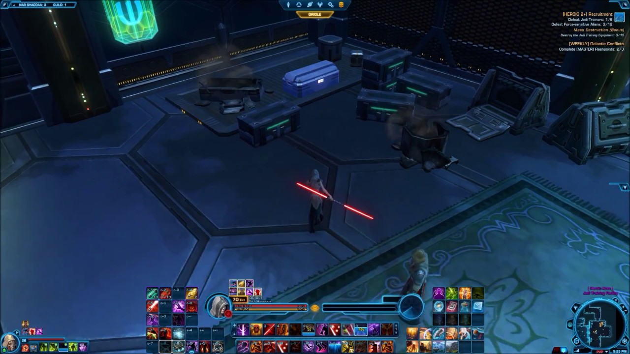 SWTOR 5.1 Weapon Auto-Draw and Auto-Holster Bugs - YouTube
