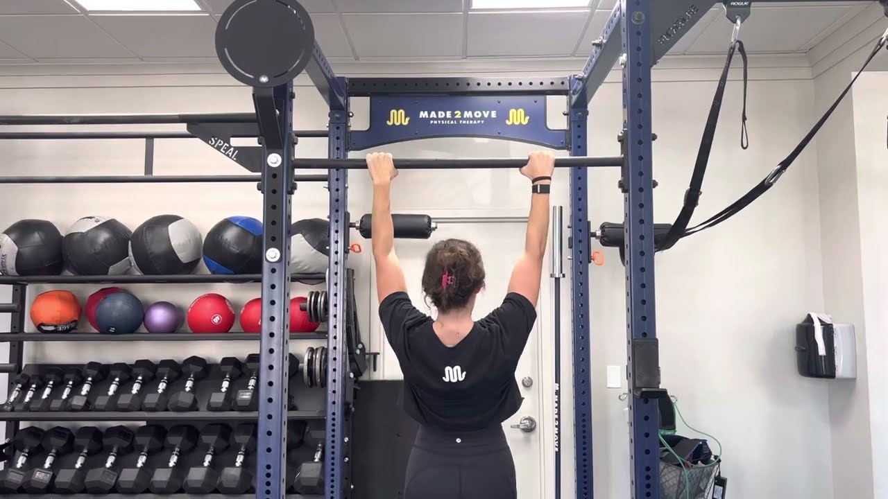 Scapular Pull Ups - YouTube