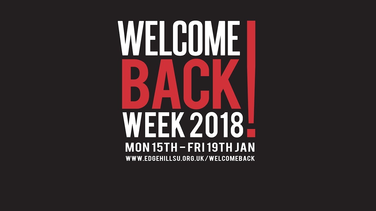 Welcome Back Week 2018! - YouTube