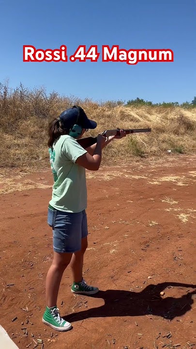 OUCH!!!! Rossi .44 Magnum Lever Rifle - She’s Good #shorts - YouTube
