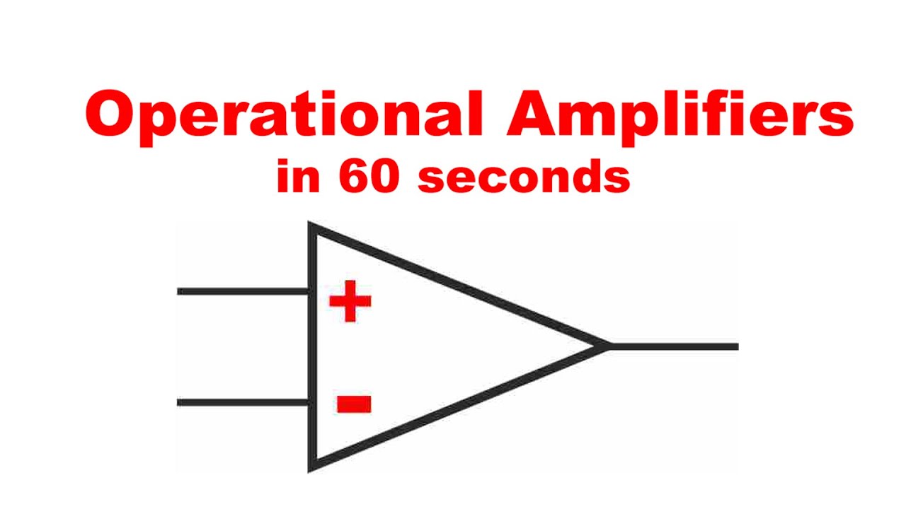 Operational Amplifiers Op Amps in 60 seconds | Radio-Electronics.com ...