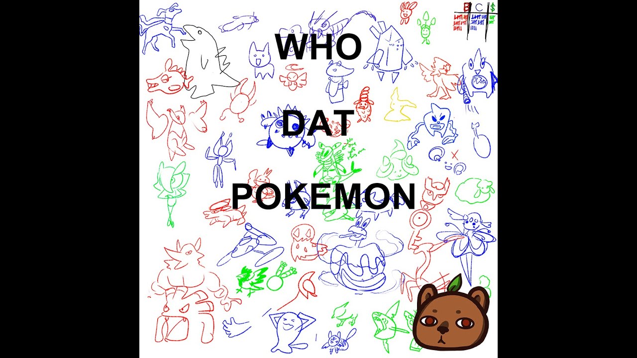 Guess the drawing - WHO DAT POKEMON - FRIEND PVP - GAME QUIZ - YouTube