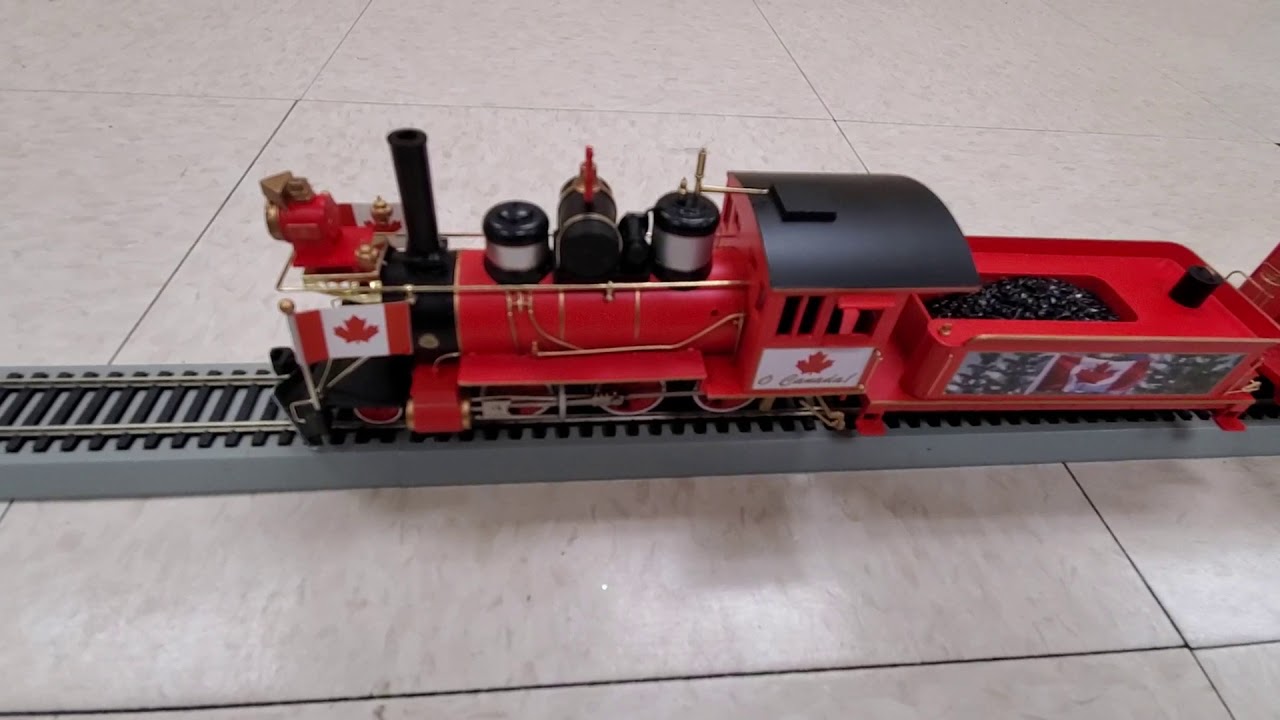 On30 Scale Canada steam train (updated) - YouTube