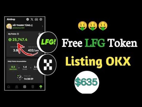 How to make $635 with LFG AirDrop LFG App Airdrop Reward LFG Token ...